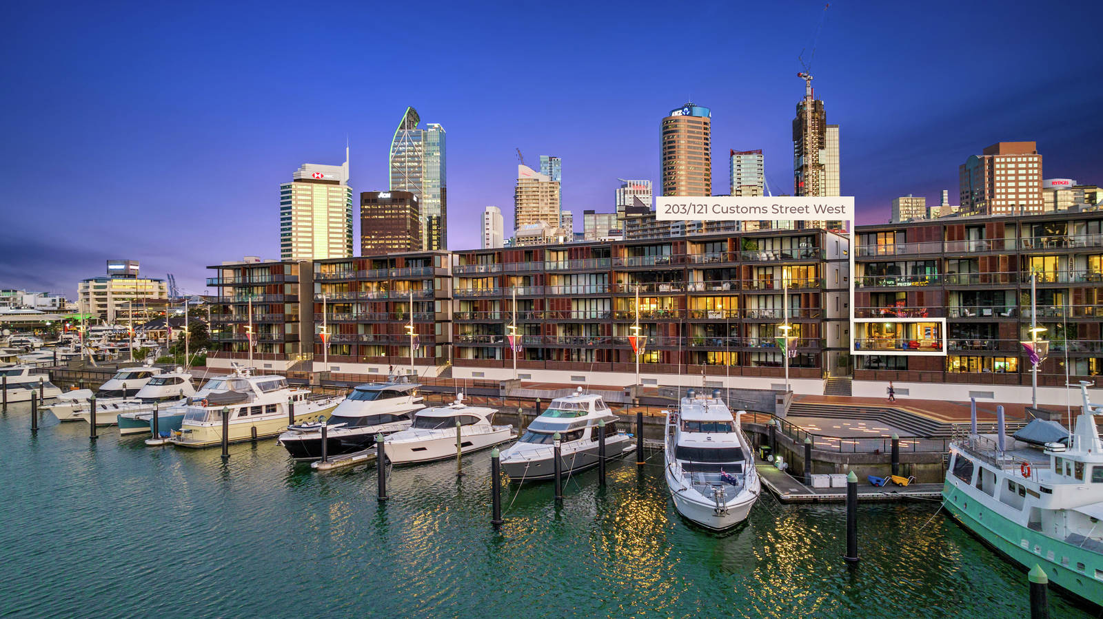 203/121 Customs Street West, Auckland Central - 2 Bed Apartment - For Sale