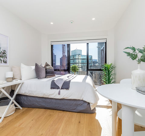 9J-23 Emily Place, Auckland Central - 1 Bed Apartment - Price